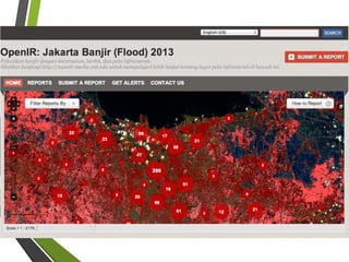 Crowdmap Menggunakan Ushahidi | PPT