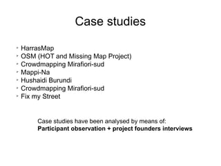CROWDMAPPING BETWEEN CIVIC ENGAGEMENT AND PROSUMPTION | PPT