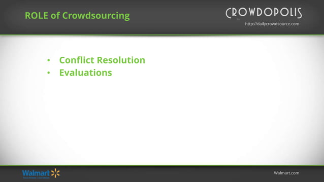 Crowdopolis 14-slides-ram-rampalli walmart | PPT