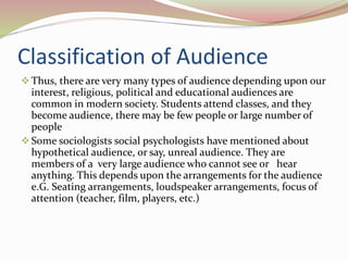 Crowd, public ,audience | PPTX