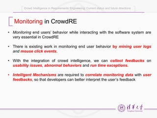Crowd Intelligence in Requirements Engineering:Current Status and Future Directions | PPT