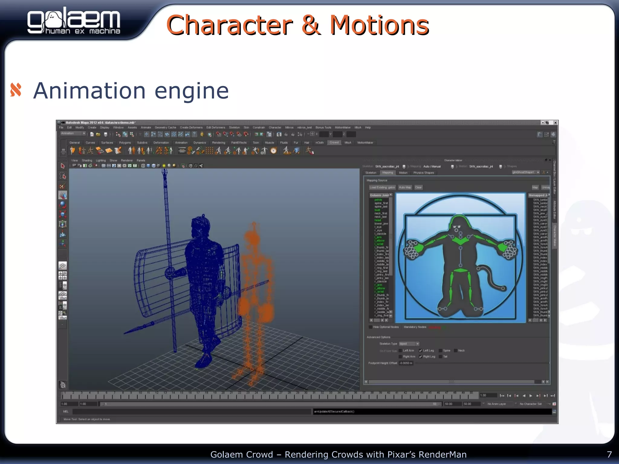 Rendering crowds with Pixar’s RenderMan | PPT
