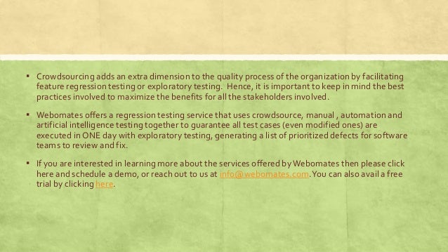 Crowdsourced testing | PPTX