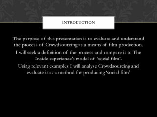 Crowdsourcing | PPTX