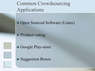 Crowdsourcing | PPT