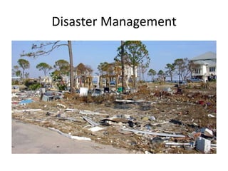 Crowd sourcing and disaster management | PPTX