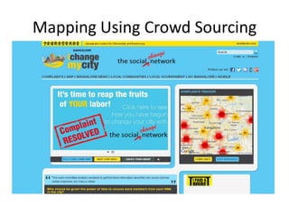 Crowd sourcing and disaster management | PPTX