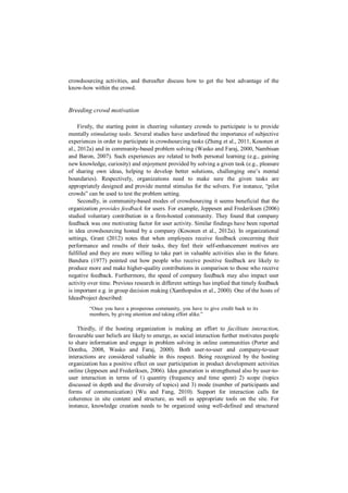 Crowdsourcing as a problem solving strategy | PDF