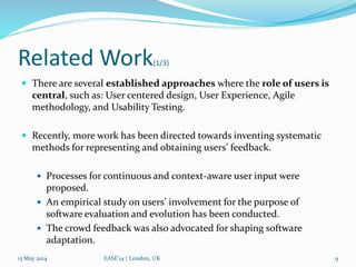 Crowdsourcing Software Evaluation | PPT