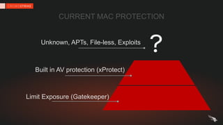 DEFENDING AGAINST THREATS TARGETING THE MAC PLATFORM | PPT