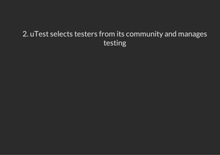 Crowd testing with u test | PDF