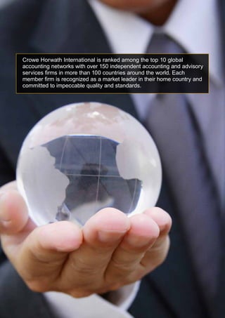 Crowe horwath we are here to help you get to there | PDF