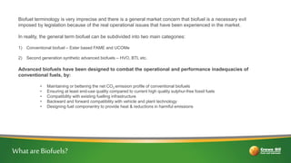 Crown HVO - fueling a greener environment | PPTX