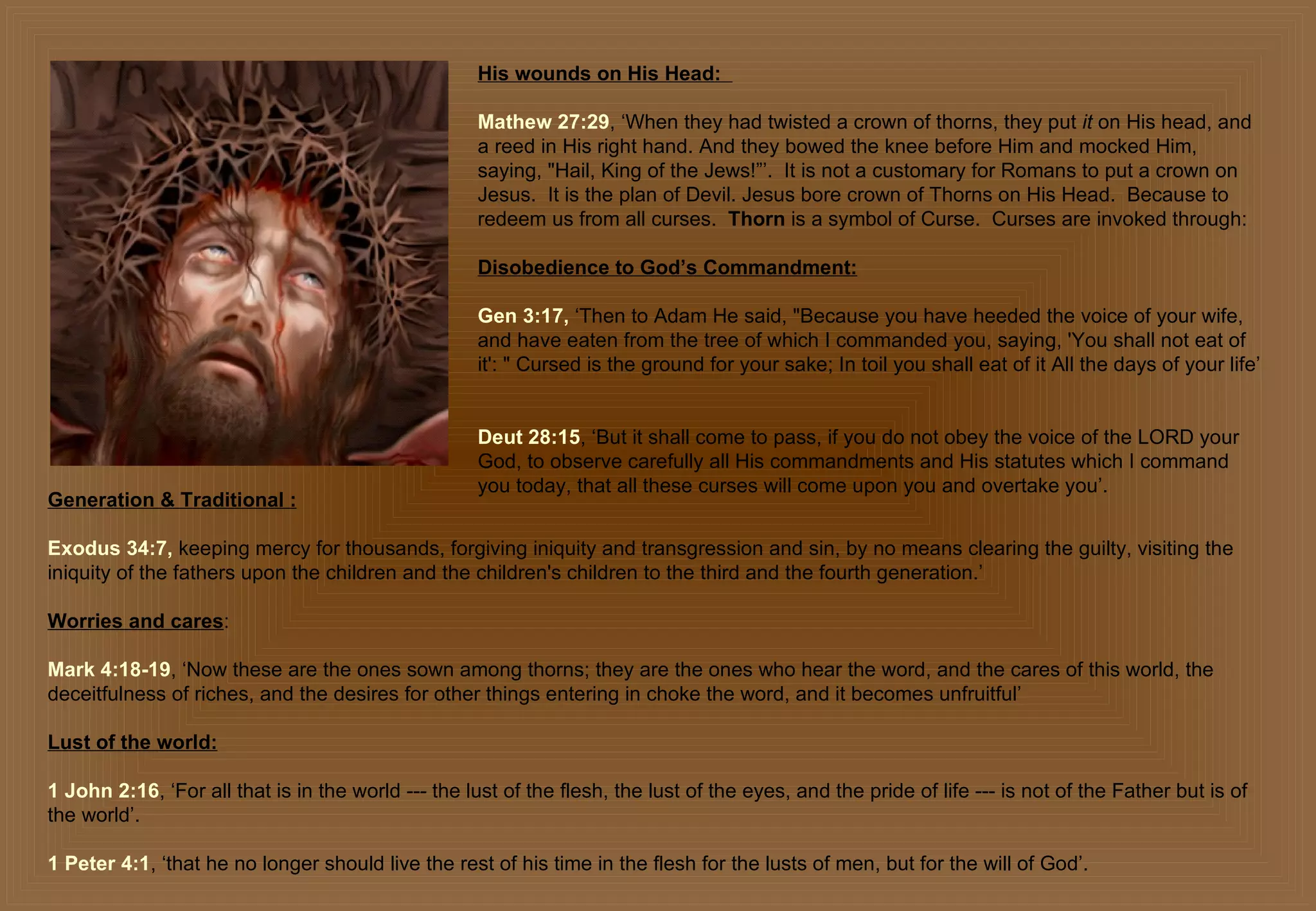 Crown Of Thorns | PPS