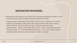 ENDODONTICS Crown-Originating Dental Fractures.pptx