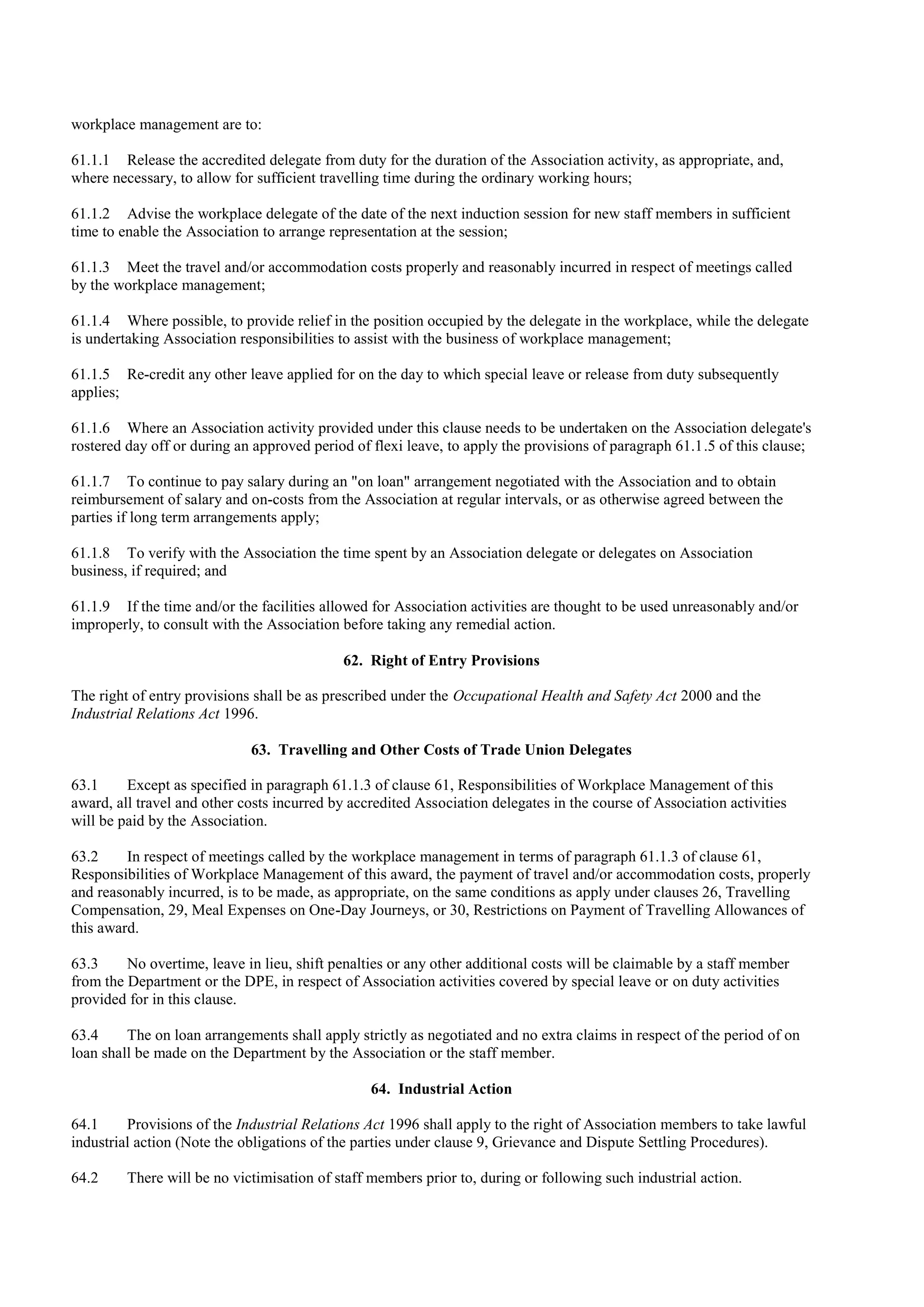 Crown employees conditions of employment award 2009 | PDF