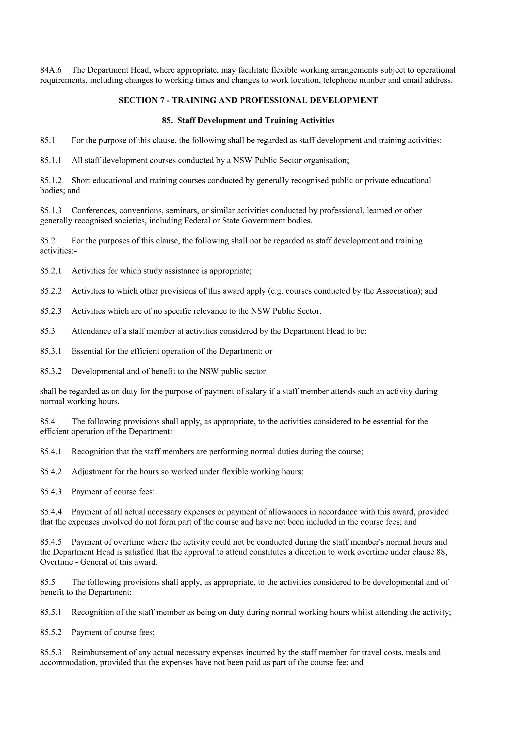 Crown employees conditions of employment award 2009 | PDF