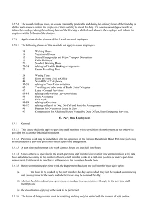 Crown employees conditions of employment award 2009 | PDF