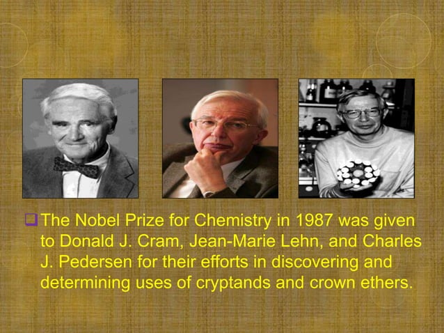 crownether and cryptand.pdf | Chemistry | Science