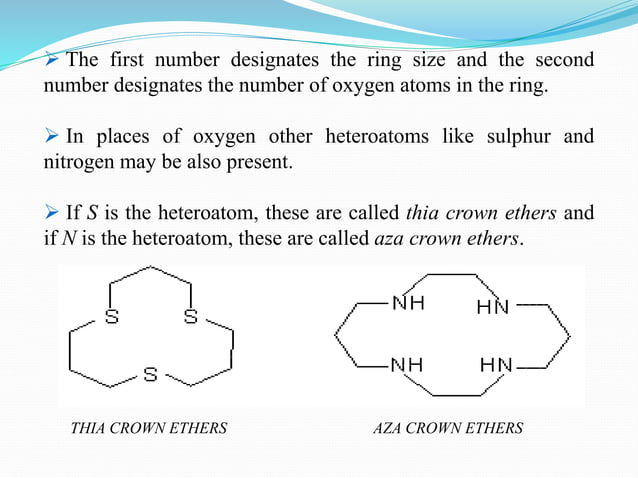 Crown ethers | PPTX