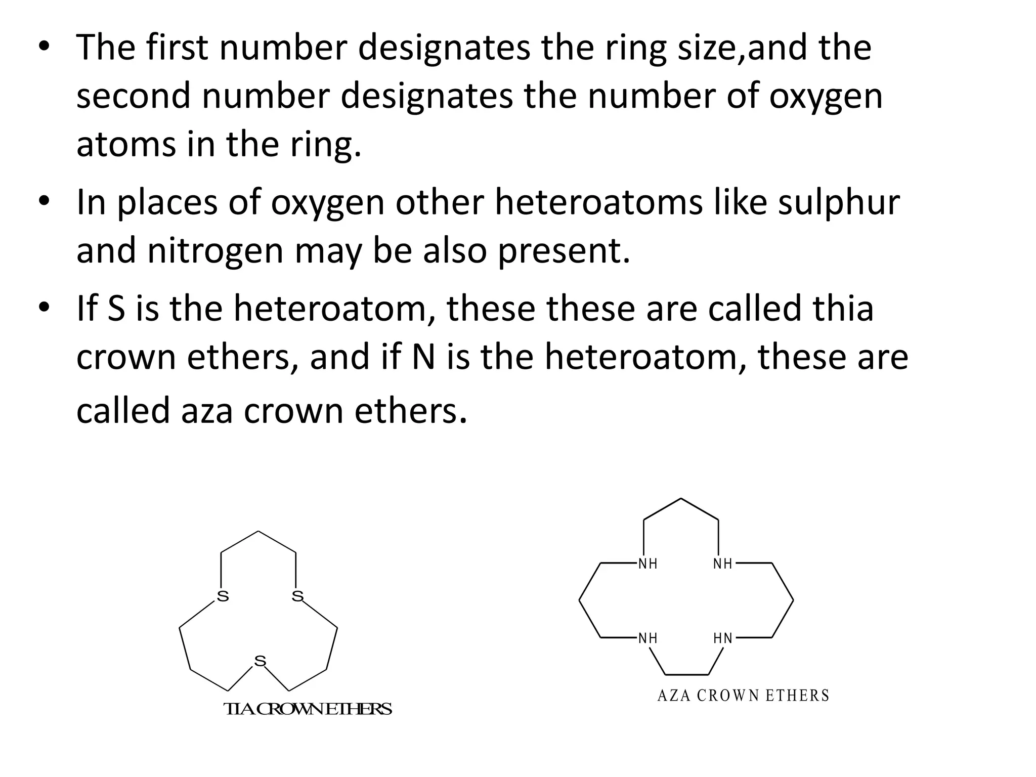 Crown ethers ppt | PPTX