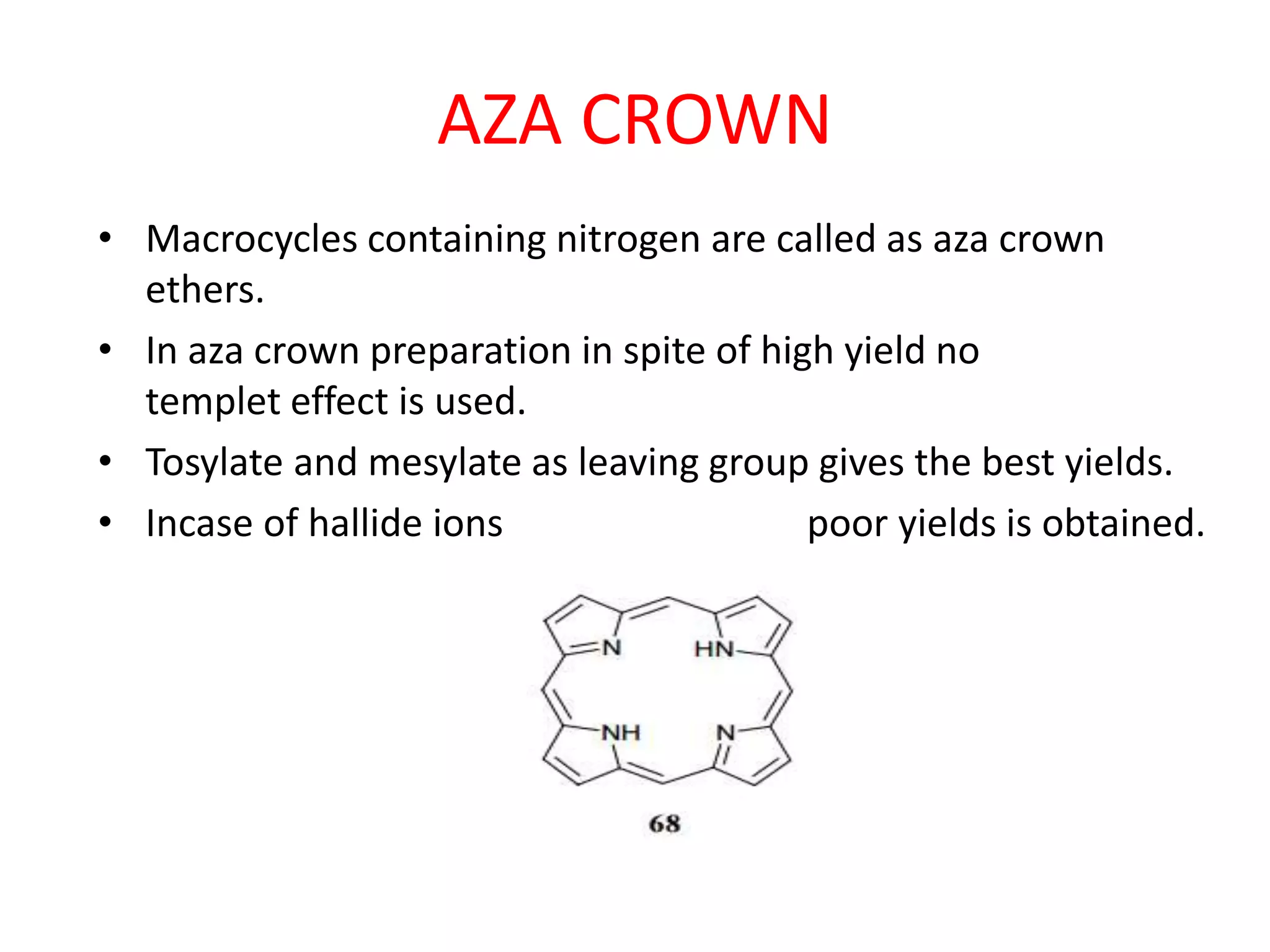 Crown ethers ppt | PPTX
