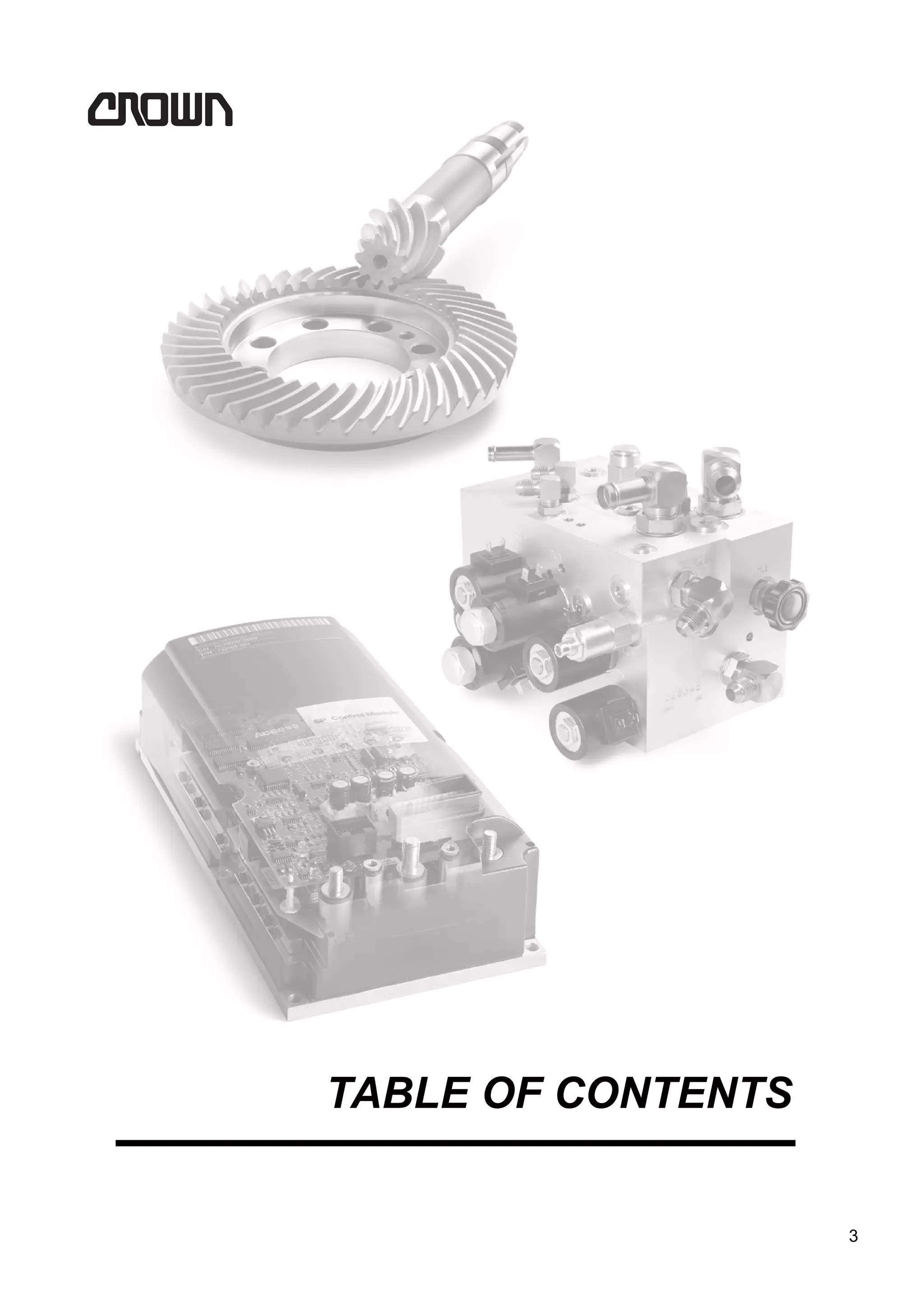 Crown gpc3020 lift truck service repair manual | PDF