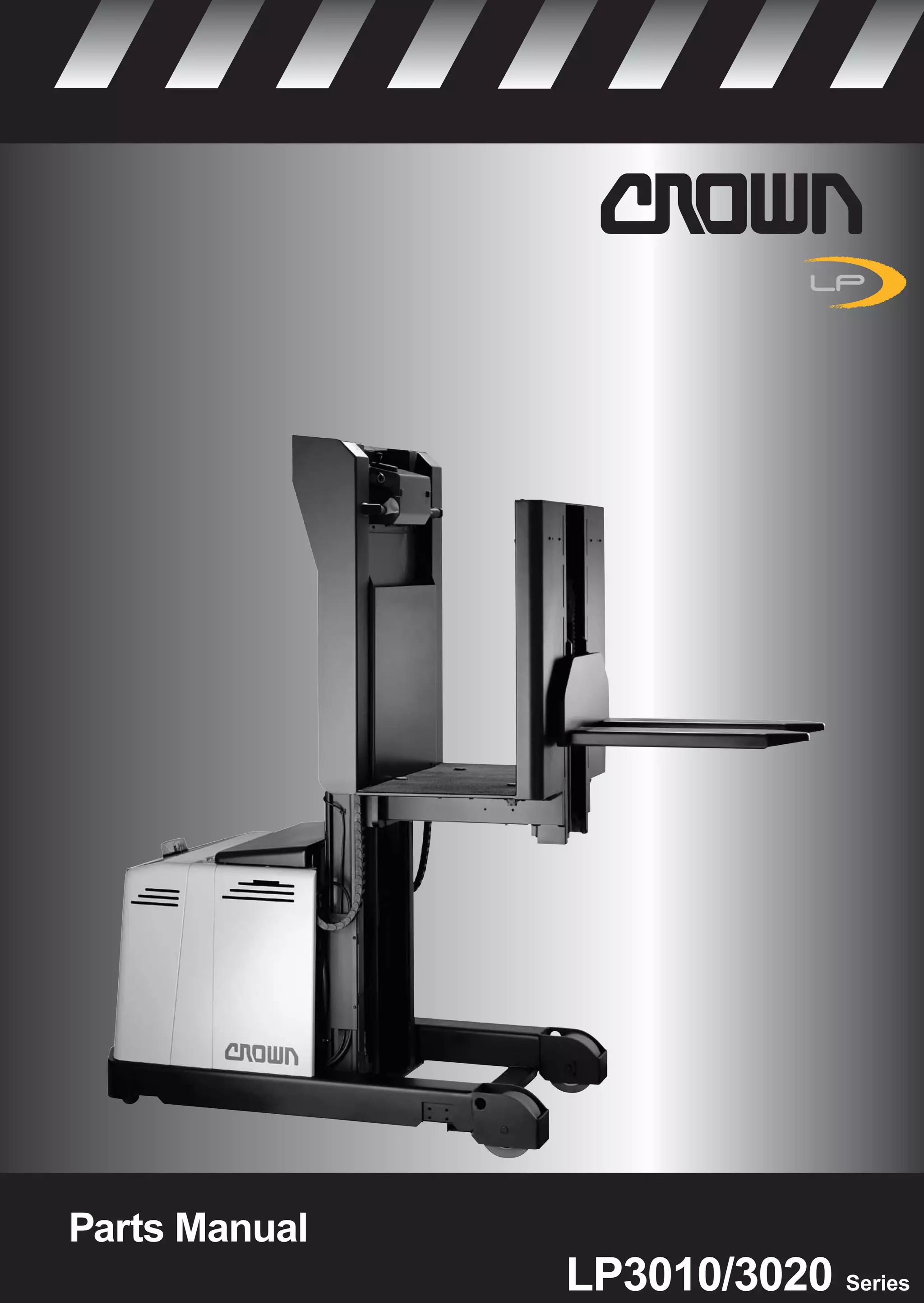 Crown lp3020 lift truck parts catalogue manual | PDF