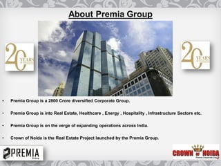 Crown Of Noida – Premia Corporate City 2 | PDF | Developmental Sites ...