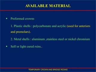 endodontics crown and bridge restoration ppt.pptx