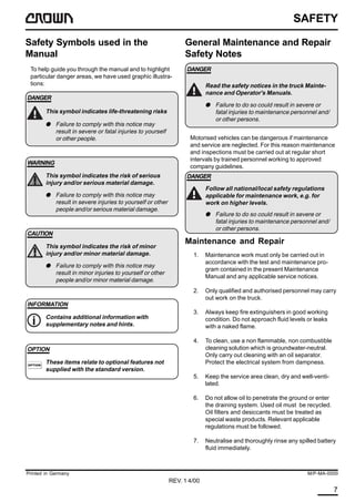 Crown rt3030 series pallet truck parts catalogue manual | PDF