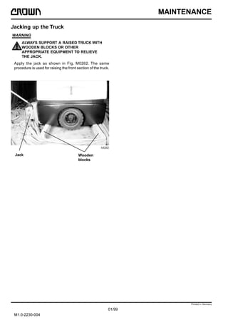 Crown sc3013 forklift service repair manual | PDF