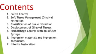 crown seminar. Soft tissue management pptx | PPT