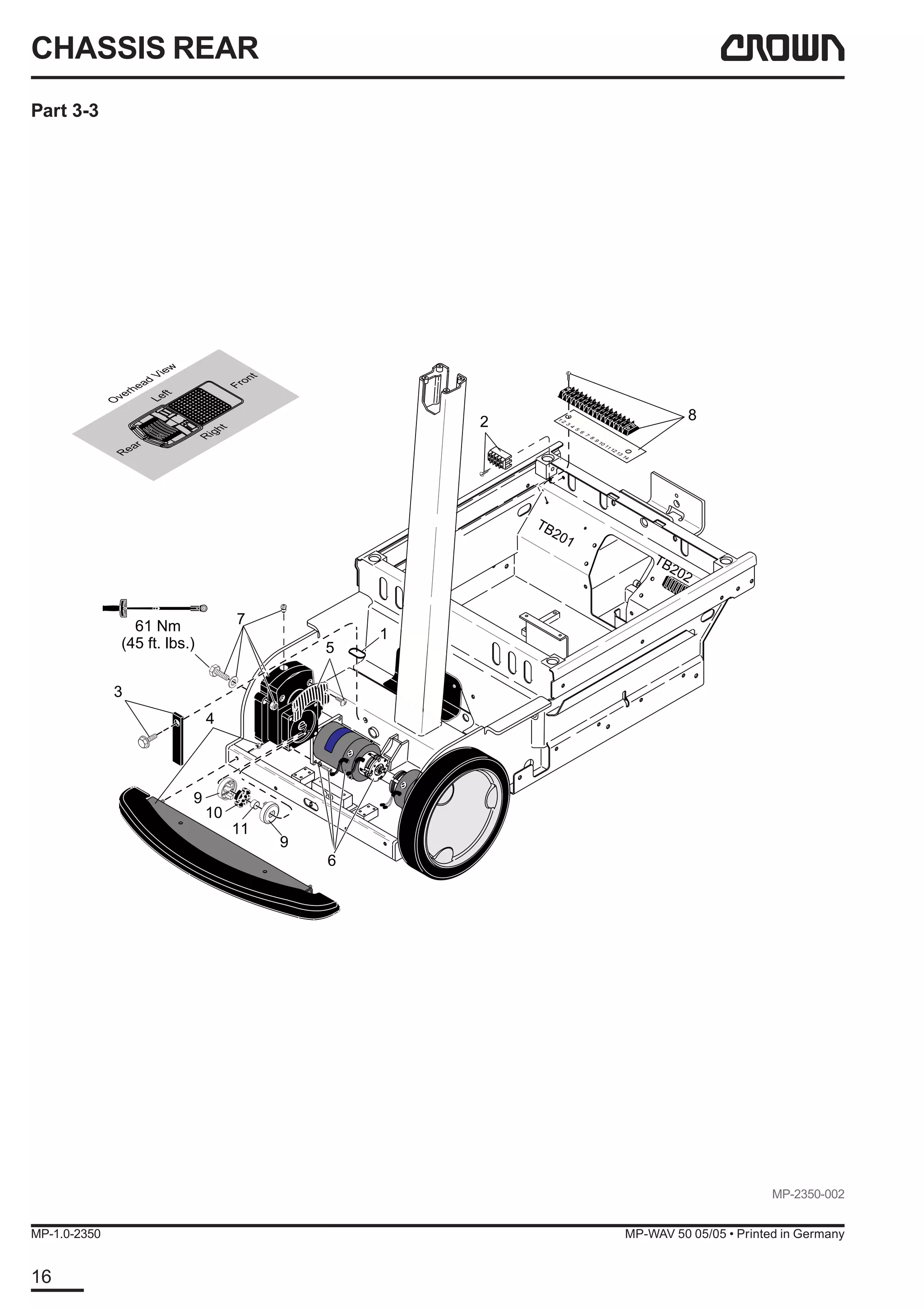 Crown wav50 work assit vehicle parts catalogue manual | PDF