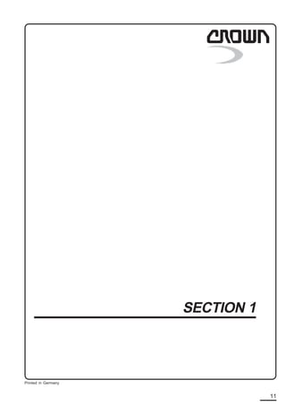 Crown wav50 work assit vehicle parts catalogue manual | PDF