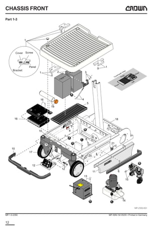 Crown wav50 work assit vehicle parts catalogue manual | PDF