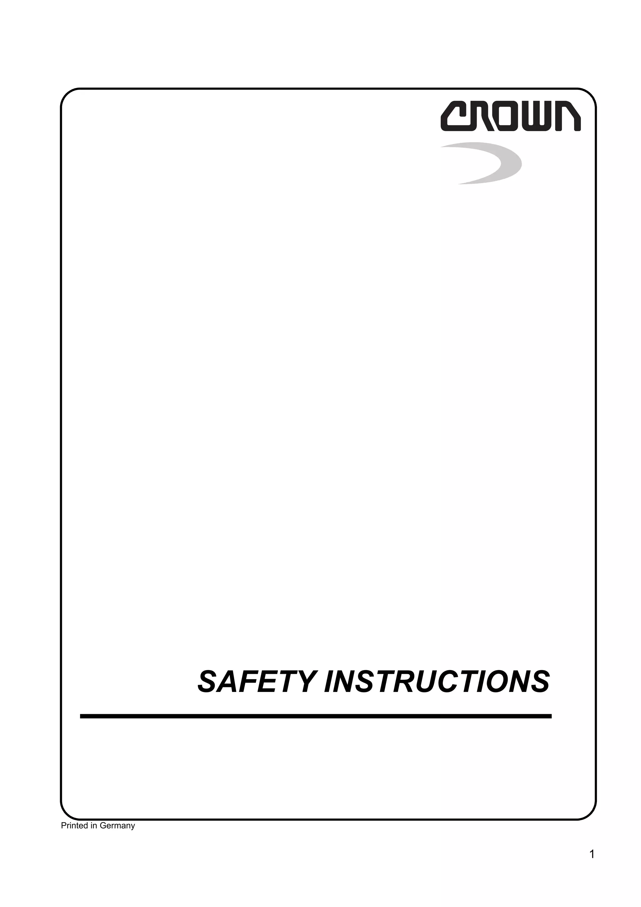 Crown wave50 work assit vehicle service repair manual | PDF