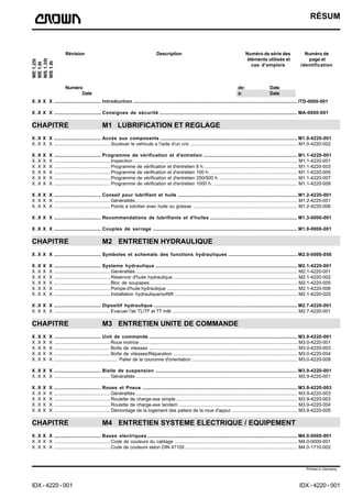 Crown ws2000 series forklift service repair manual | PDF