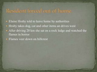 Crowsnest Fire | PPT