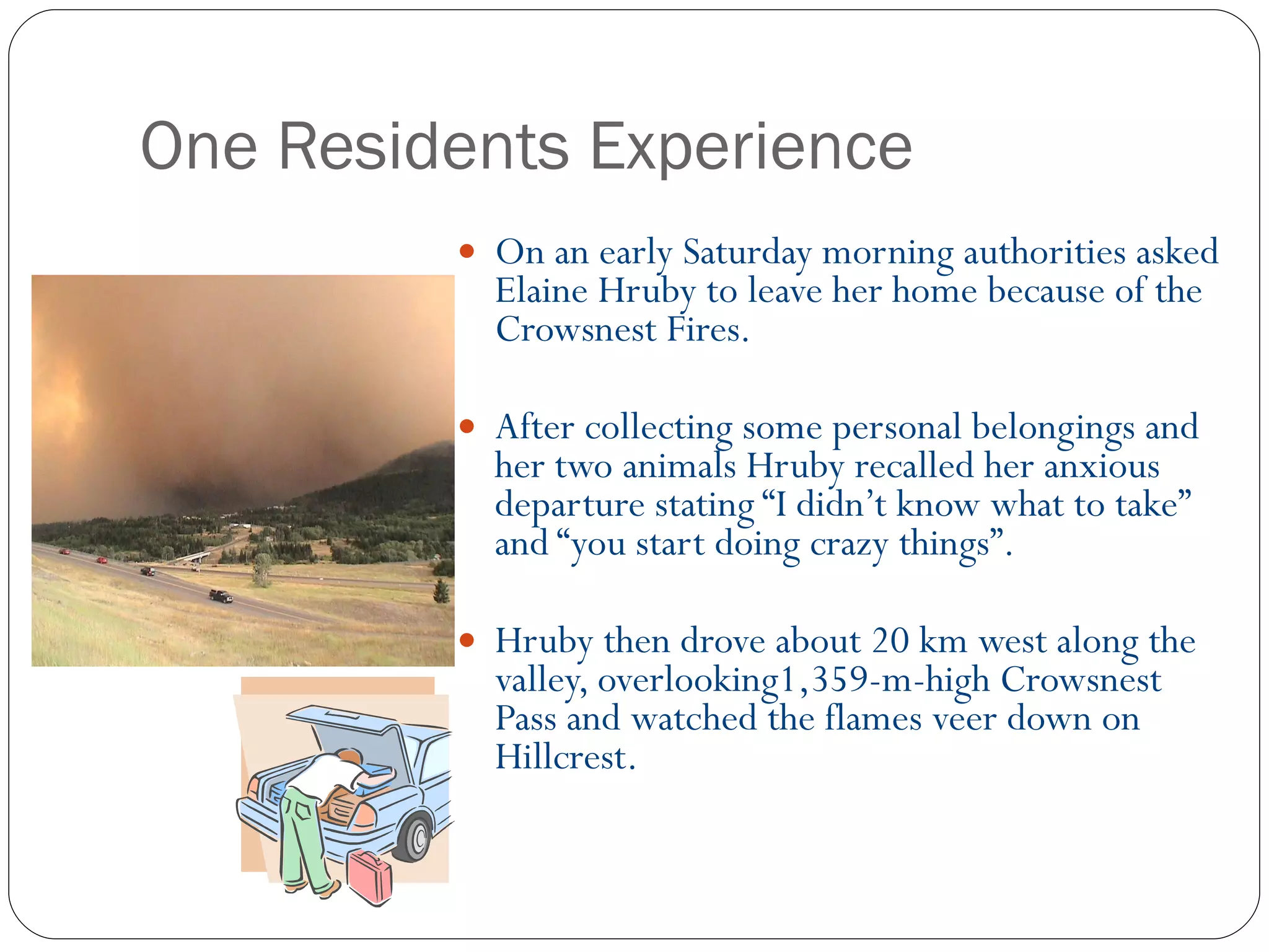 Crowsnest Fires | PPT