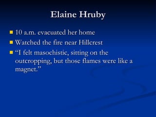 Crowsnest Fires Re Done | PPT