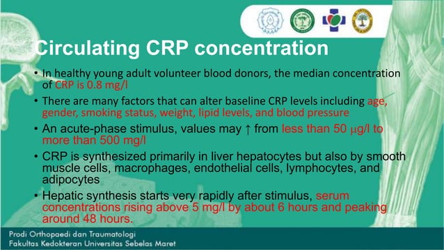 CRP vs ESR.pptx | Infectious Diseases | Diseases and Conditions
