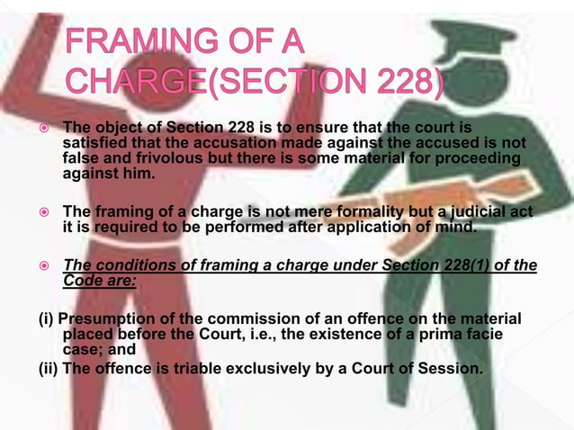 FRAMING OF CHARGES AND CONTENT OF A CHARGE | PPTX | Crime & Harmful ...