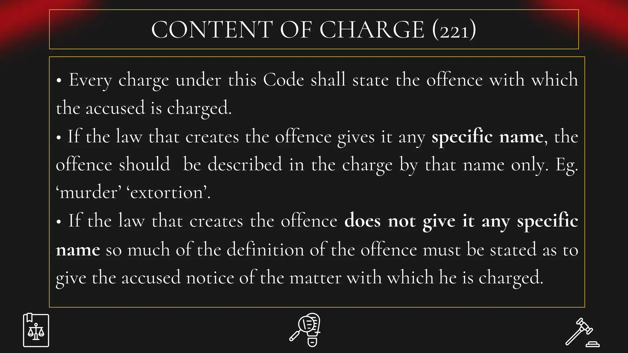 Charge and its essentials rules Under the CRPC, 1898 | PPTX