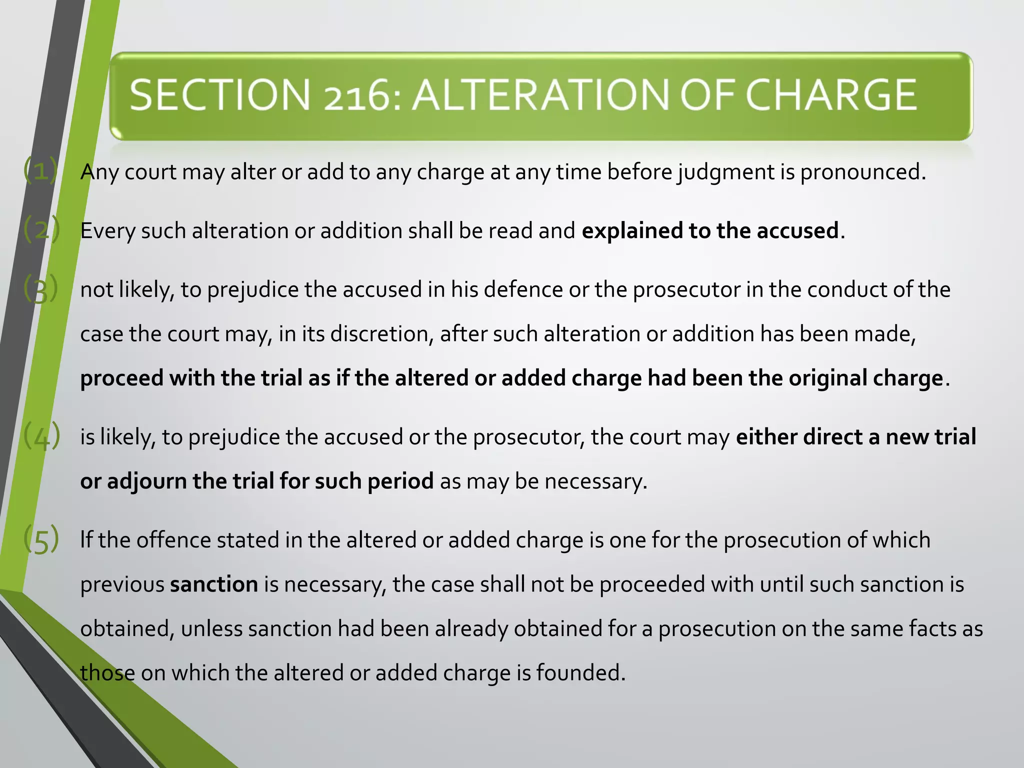 charge under Criminal procedure code, 1908 | PPT