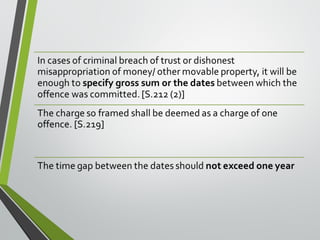 charge under Criminal procedure code, 1908 | PPT