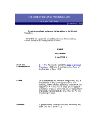CrPC, 1898.docx