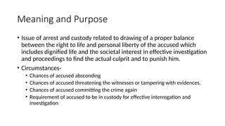 Code of Criminal Procedure- law of Arrest.pptx