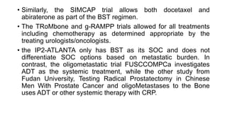 The cytoreductive prostatectomy in prostate cancer and ongoing trails ...