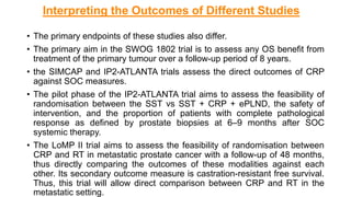 The cytoreductive prostatectomy in prostate cancer and ongoing trails ...